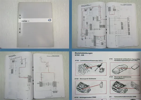Werkstatthandbuch Elektrik Volvo S80 2007 Schaltplan Elektrische